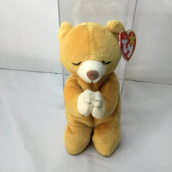 Ty | Toys | Ty Beanie Babies Baby Hope The Bear 999 With Plastic ...